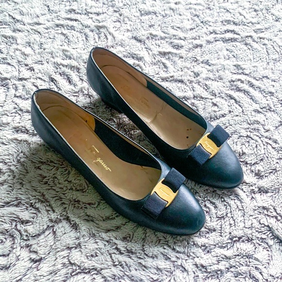 Salvatore Ferragamo | Shoes | Salvatore Ferragamo Vera Pump Heels ...